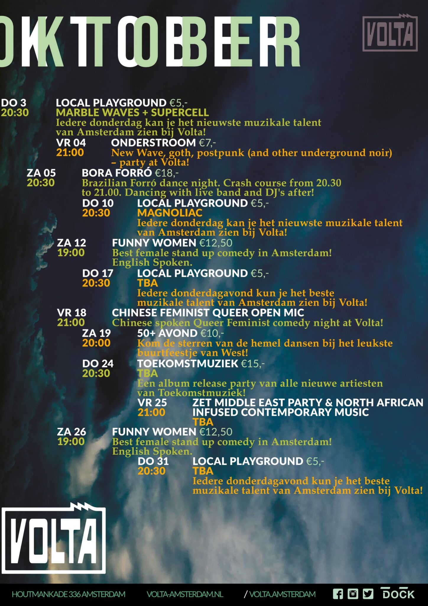 VOLTA – Volta is hét poppodium in A'dam West